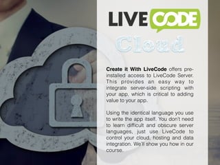 The LiveCode Cloud | PDF