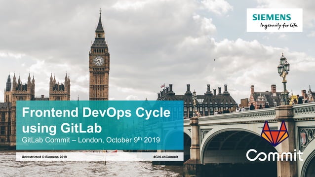 Frontend DevOps Cycle using GitLab | PPT