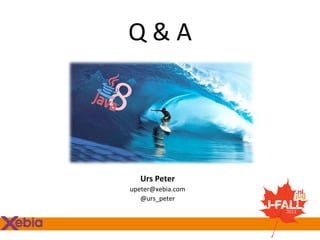 Live coding java 8 urs peter | PPT