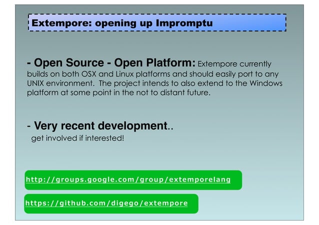 Livecoding with impromptu | PDF