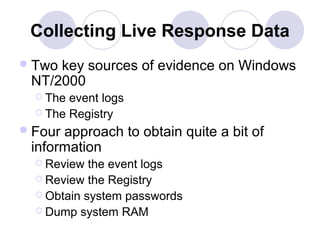 Live data collection_from_windows_system | PPT