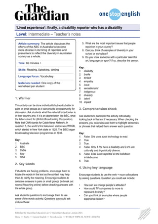 Lived Experience Article (Intermediate).pdf