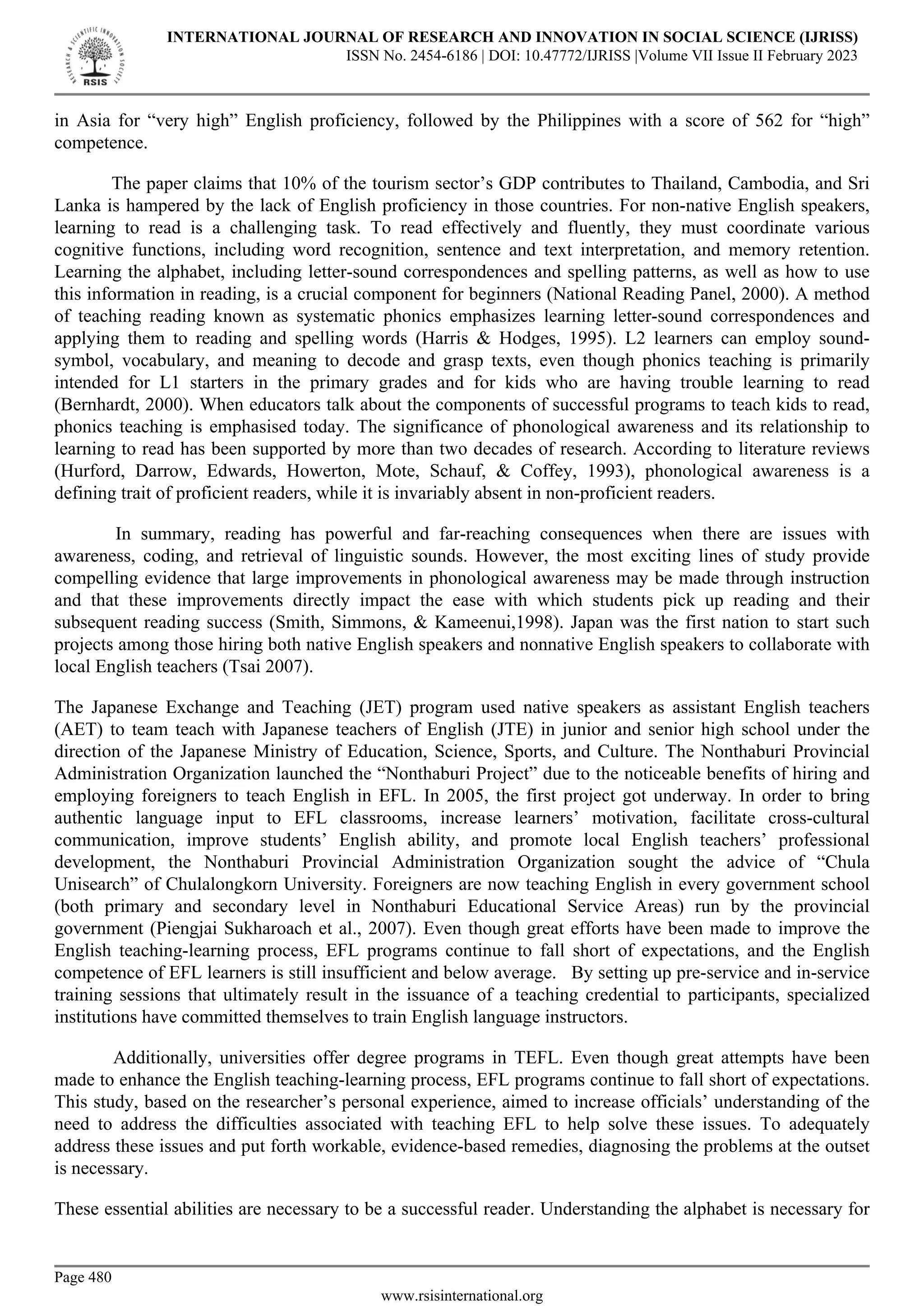 Lived Experiences of Filipino Teachers Teaching Foundational English ...