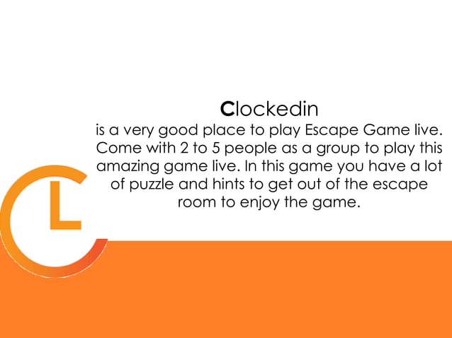 Play Escape Game Live | PDF