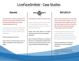 Live Face On Web | PDF