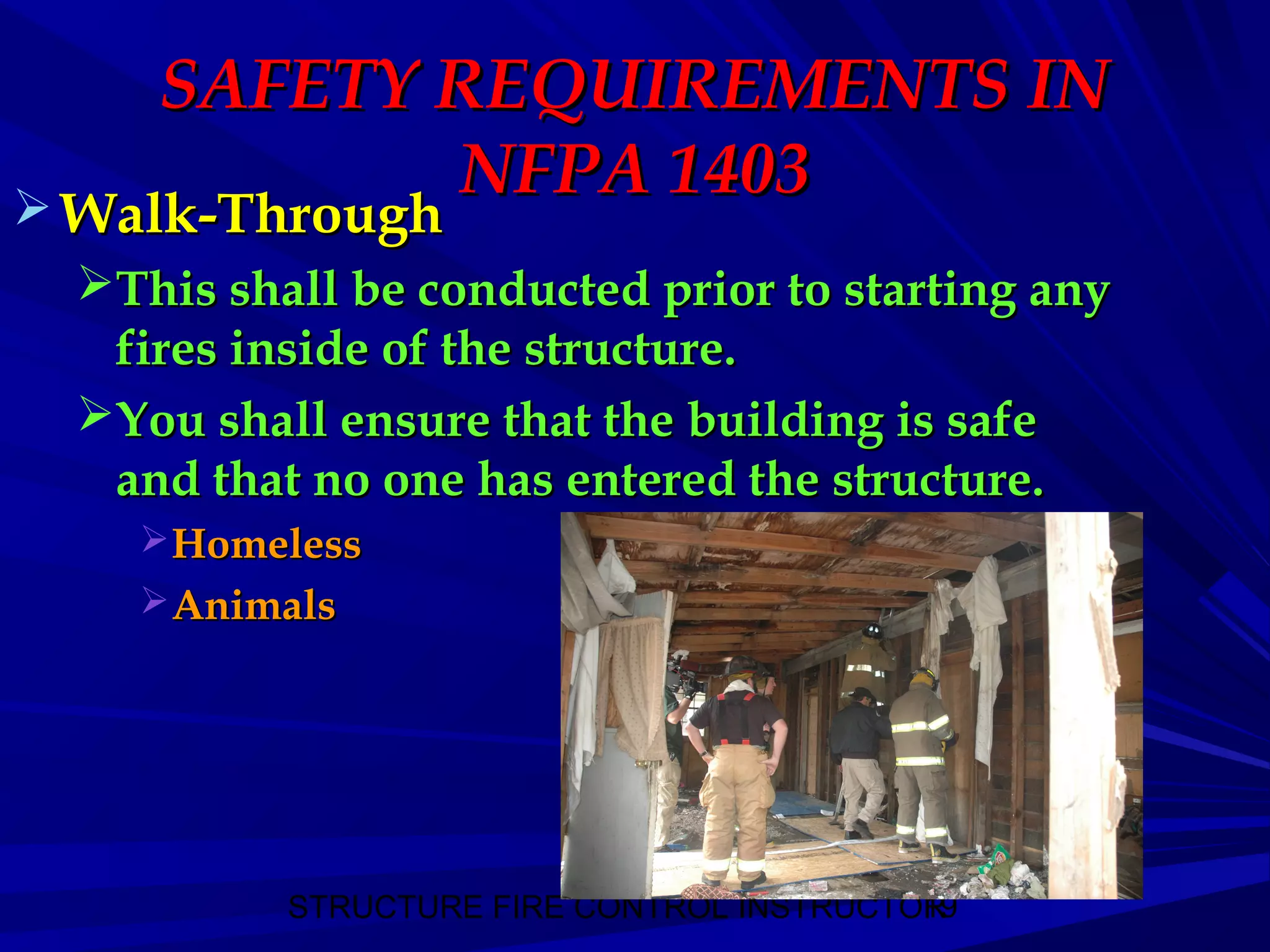 Live fire training safety | PPT