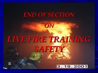 Live fire training safety | PPT