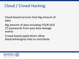 Live hacking Demo | PPT