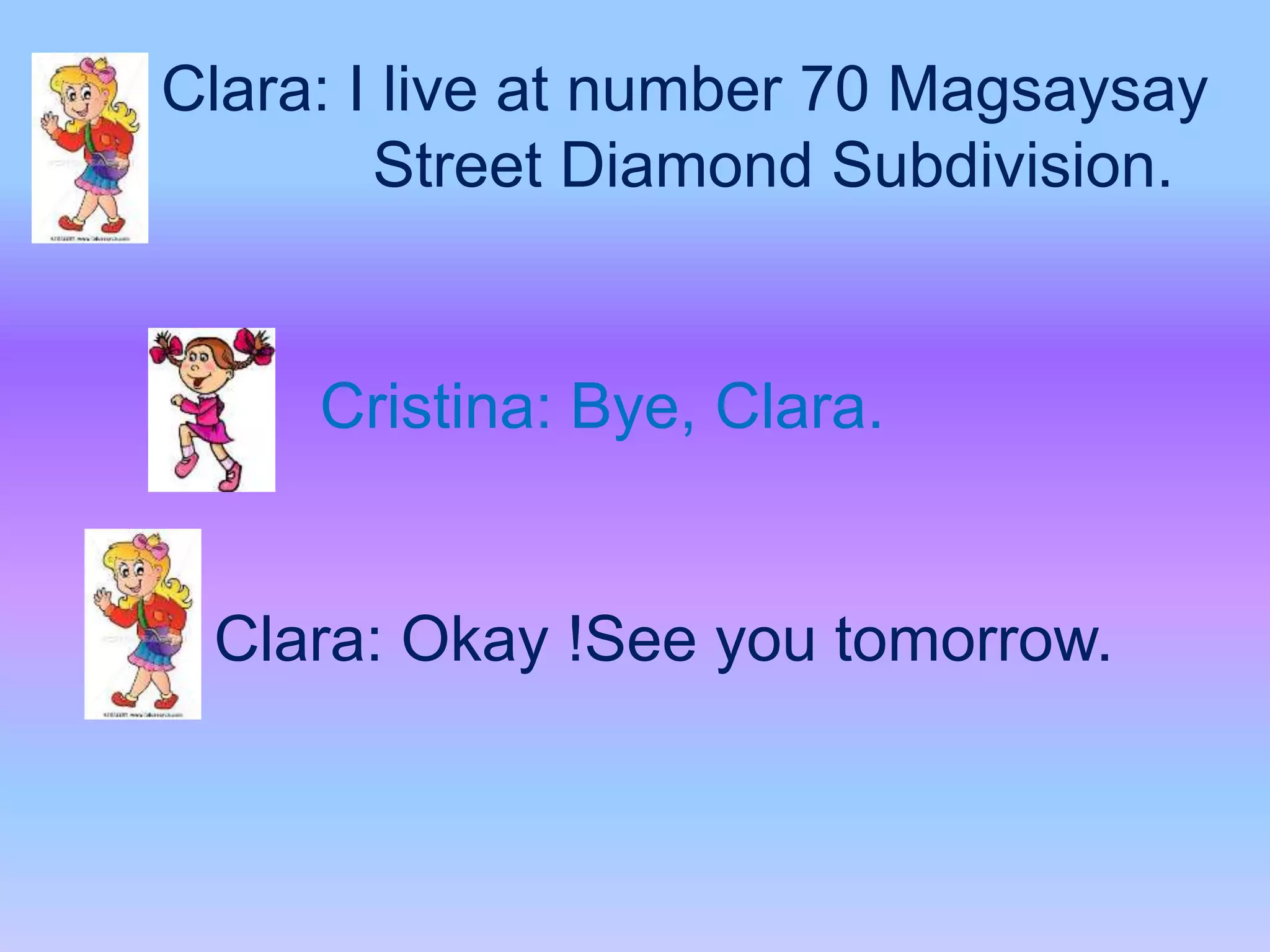 Live in, live on and live at | PPTX