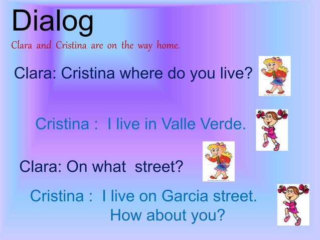 Live in, live on and live at | PPTX