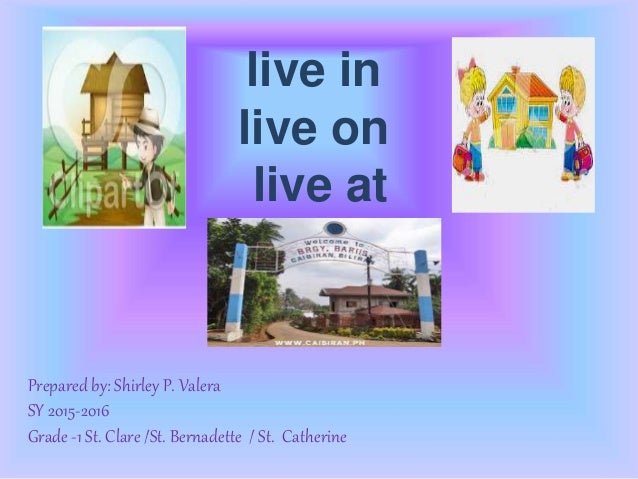 Live In Live On And Live At live-in-live-on-and-live-at