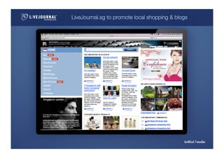 LiveJournal.sg intro | PDF | Internet | Computing