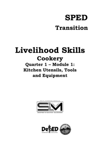 Livelihood.cookery.module 1 | PDF