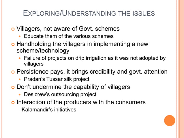 Livelihood And Employment | PPT