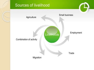 Livelihood approach ppt | PPTX
