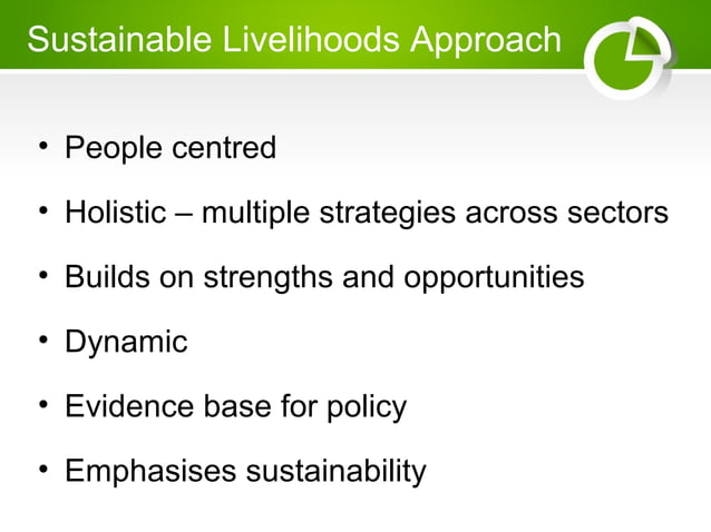 Livelihood concept | PPT