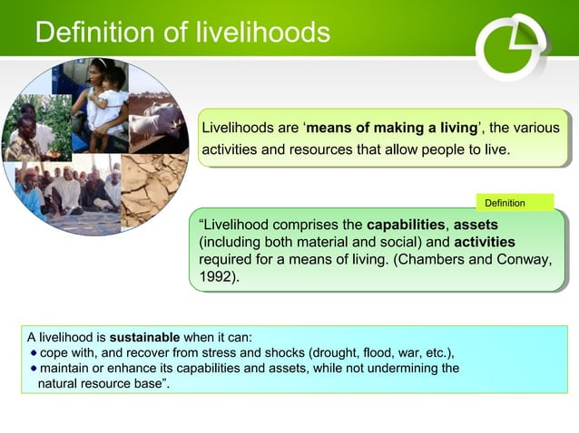 Livelihood concept | PPT