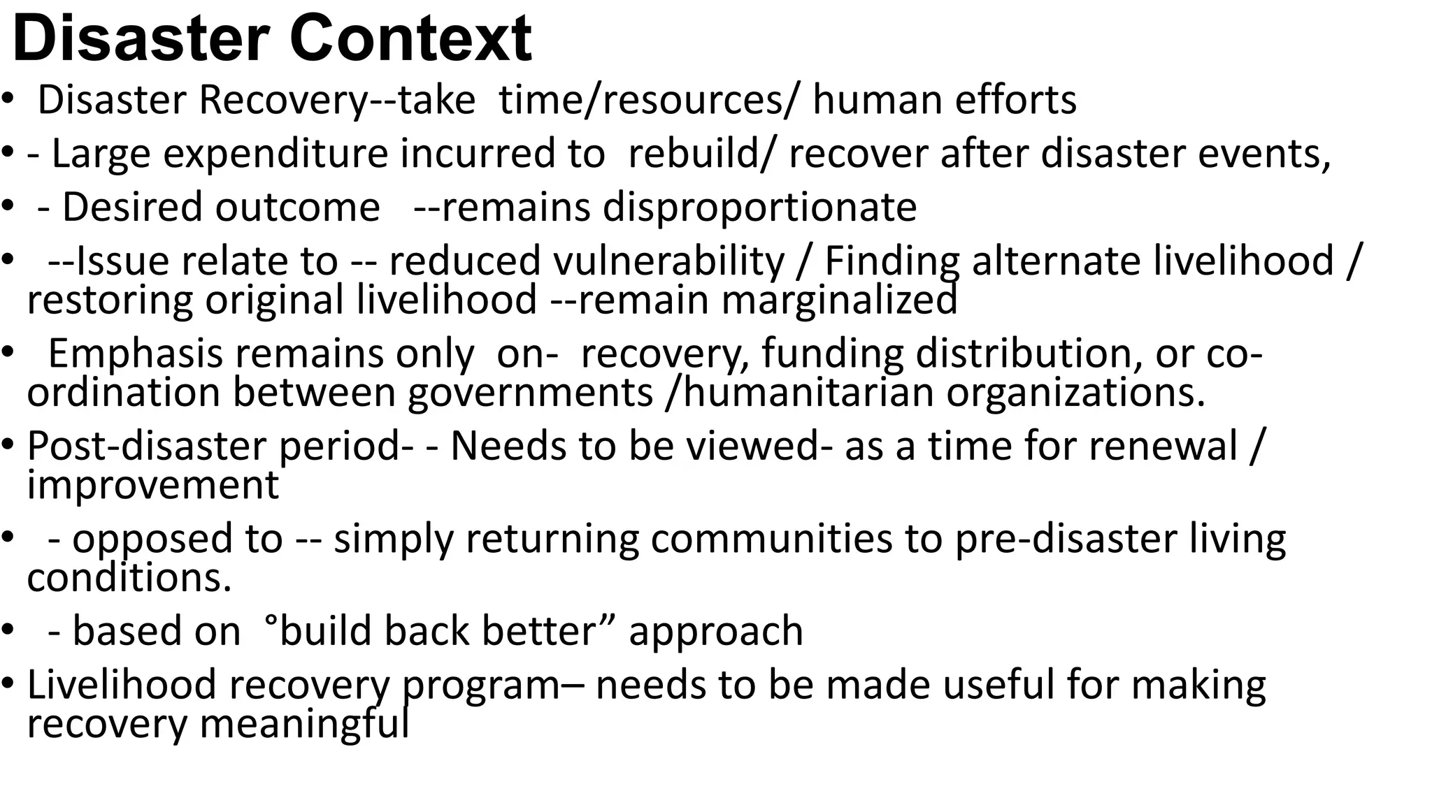 Livelihood in disaster.pptx