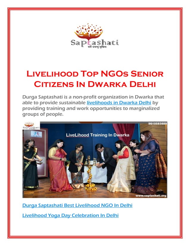 Livelihood Top NGOs Senior Citizens In Dwarka Delhi.pdf