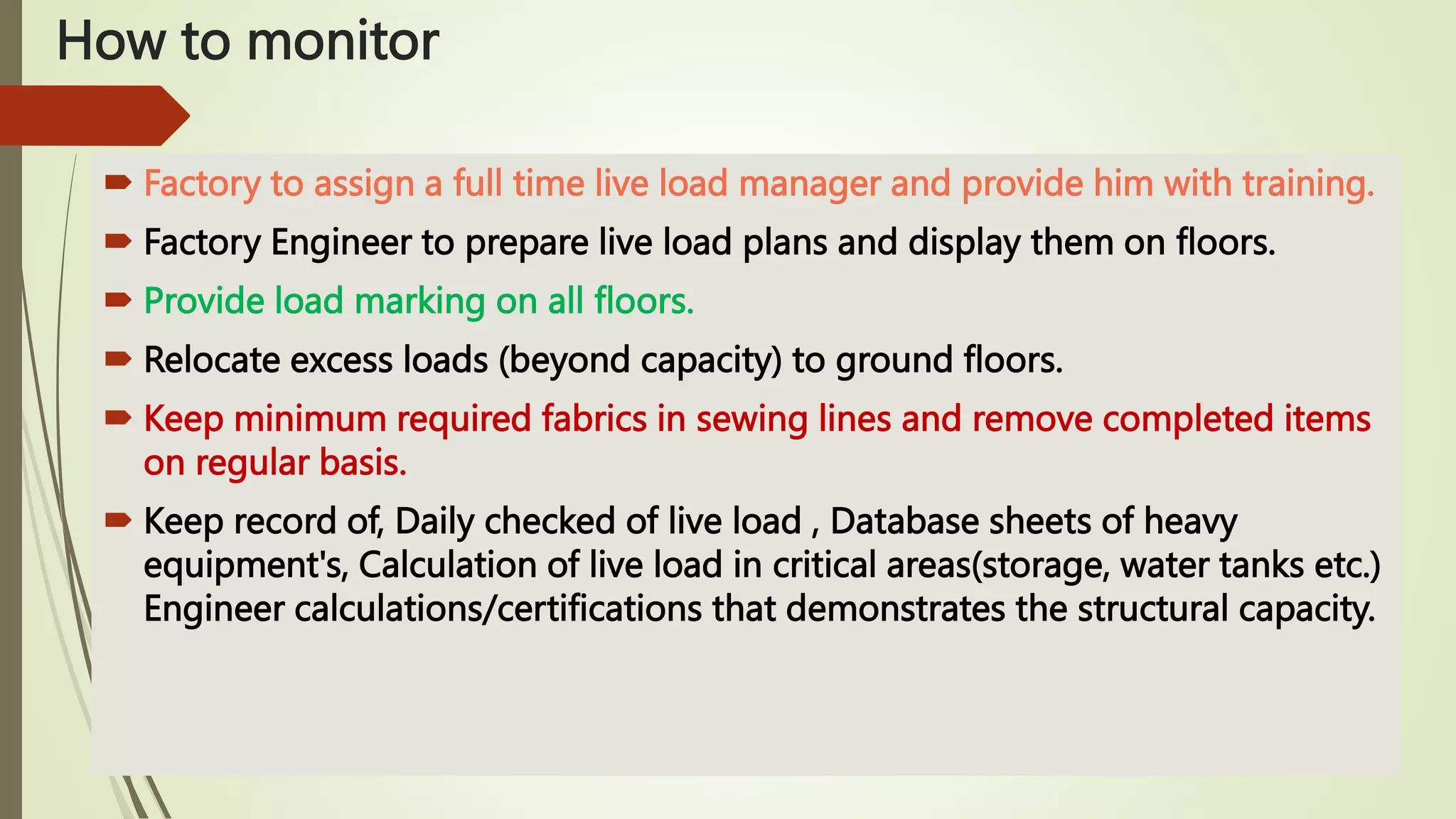 LIVE LOAD MANAGEMENT.pptx