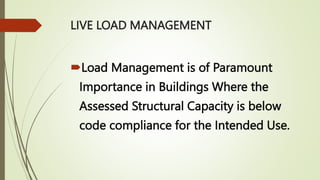 LIVE LOAD MANAGEMENT.pptx