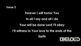 Liveloud Songboard with list of songs and lyrics | PPTX