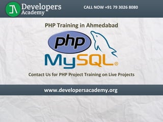 Final year project training in ahmedabad | PPT