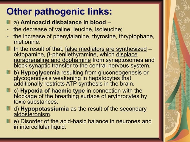 Pathophysiology of liver | PPT