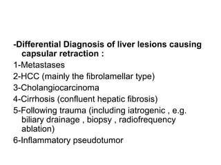 Diagnostic Imaging of the Liver | PPT