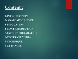 Abdomin Liver CT | PPTX