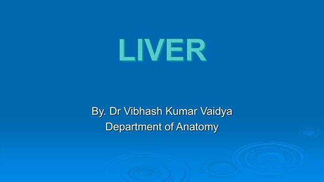 Liver | PPTX