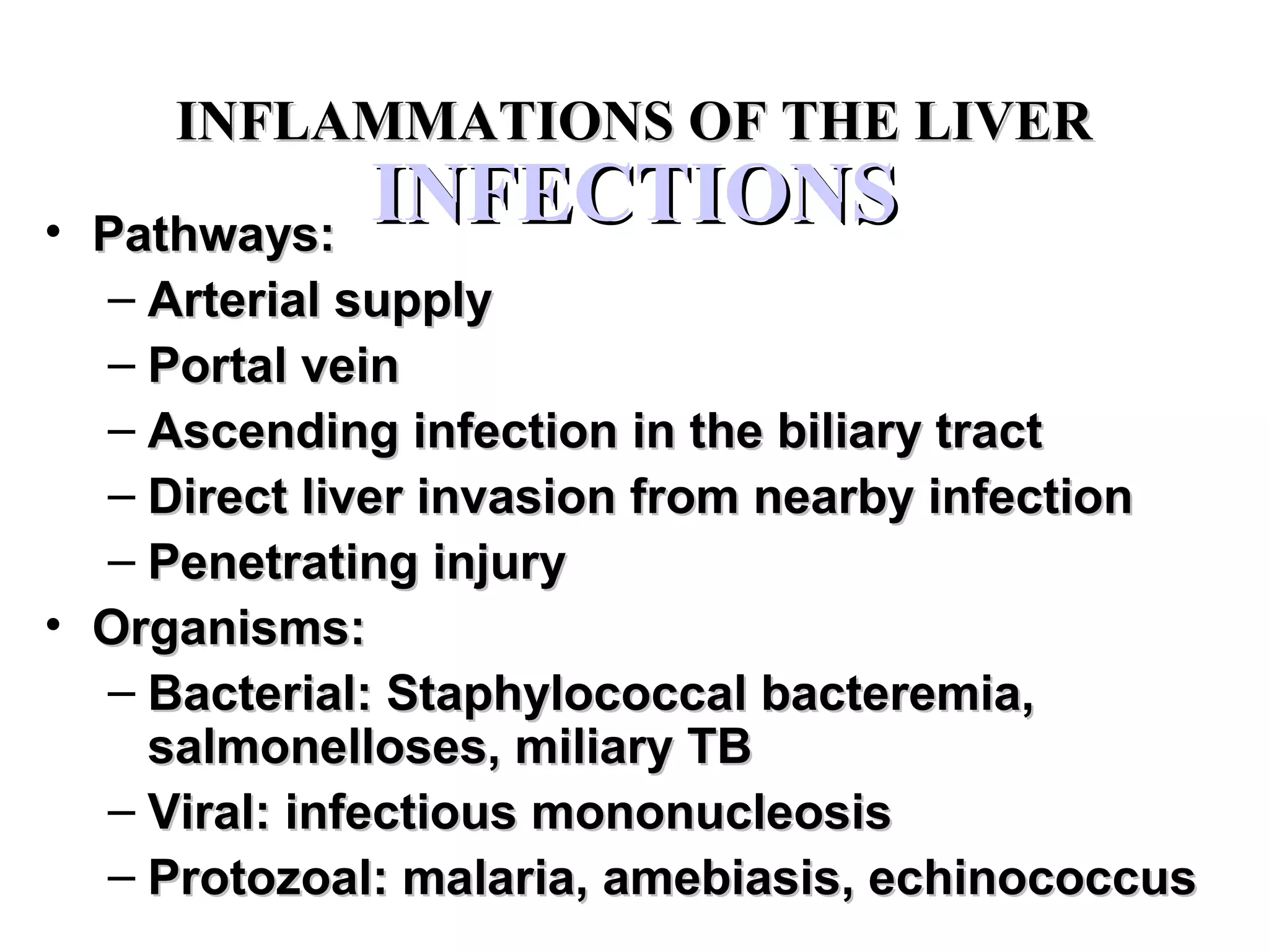 LIVER PATHOLOGY | PPT