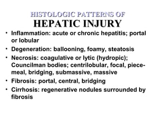 LIVER PATHOLOGY | PPT