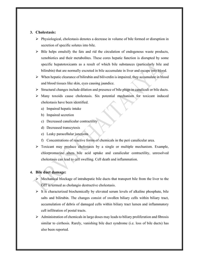 TOXIC RESPONSES OF LIVER | PDF