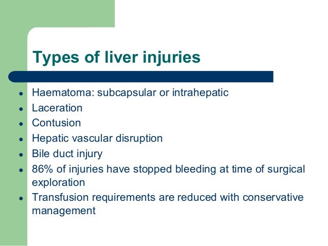 Liver Trauma