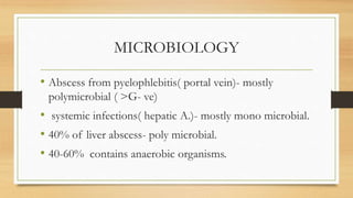 Liver abcsess | PPTX