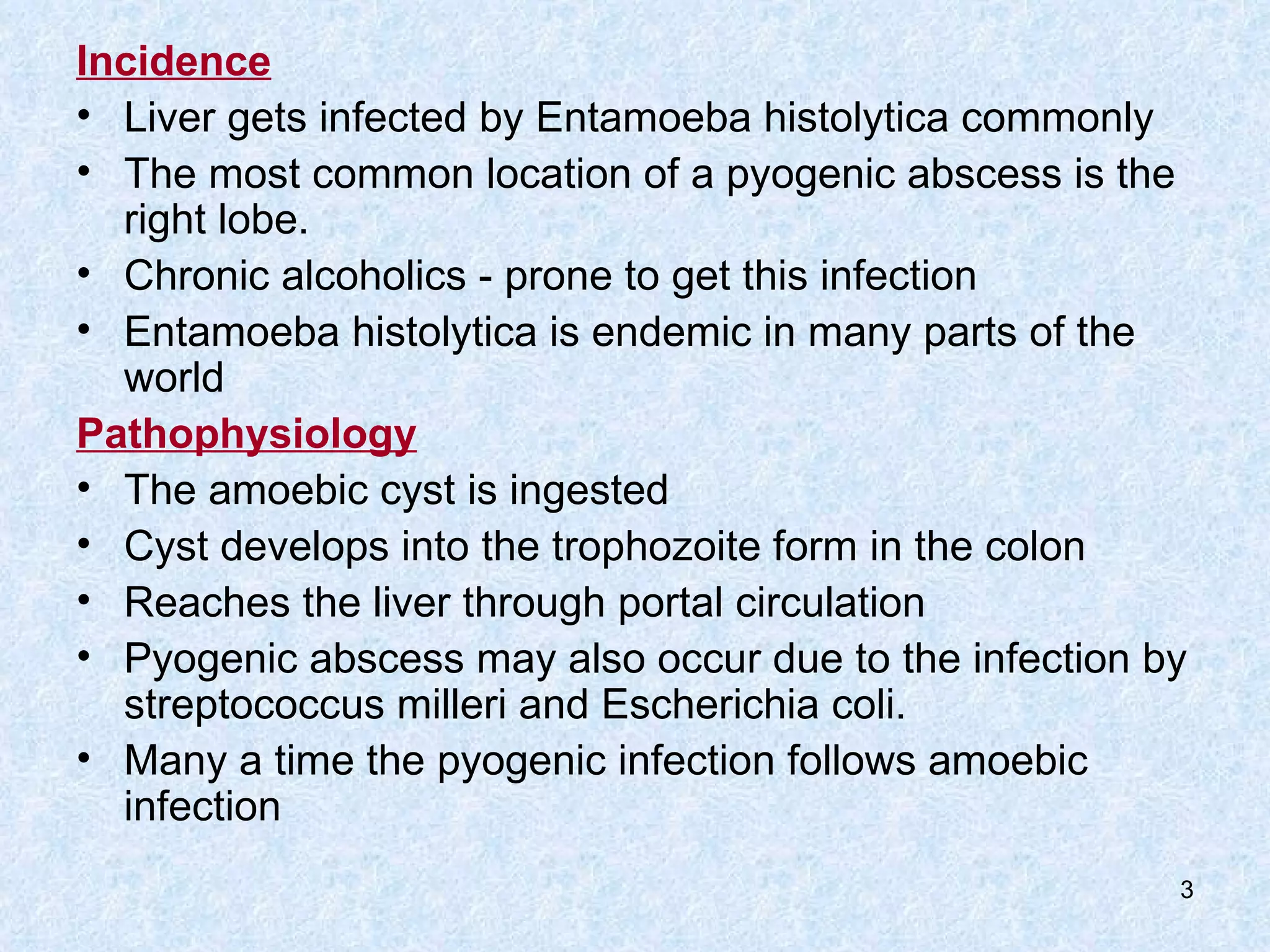 Liver abscess | PPT