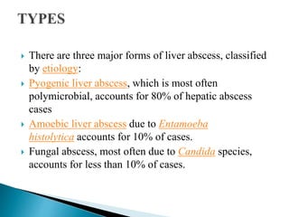 Liver abscess | PPTX