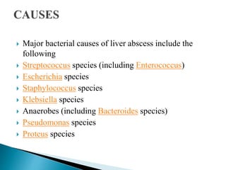 Liver abscess | PPTX