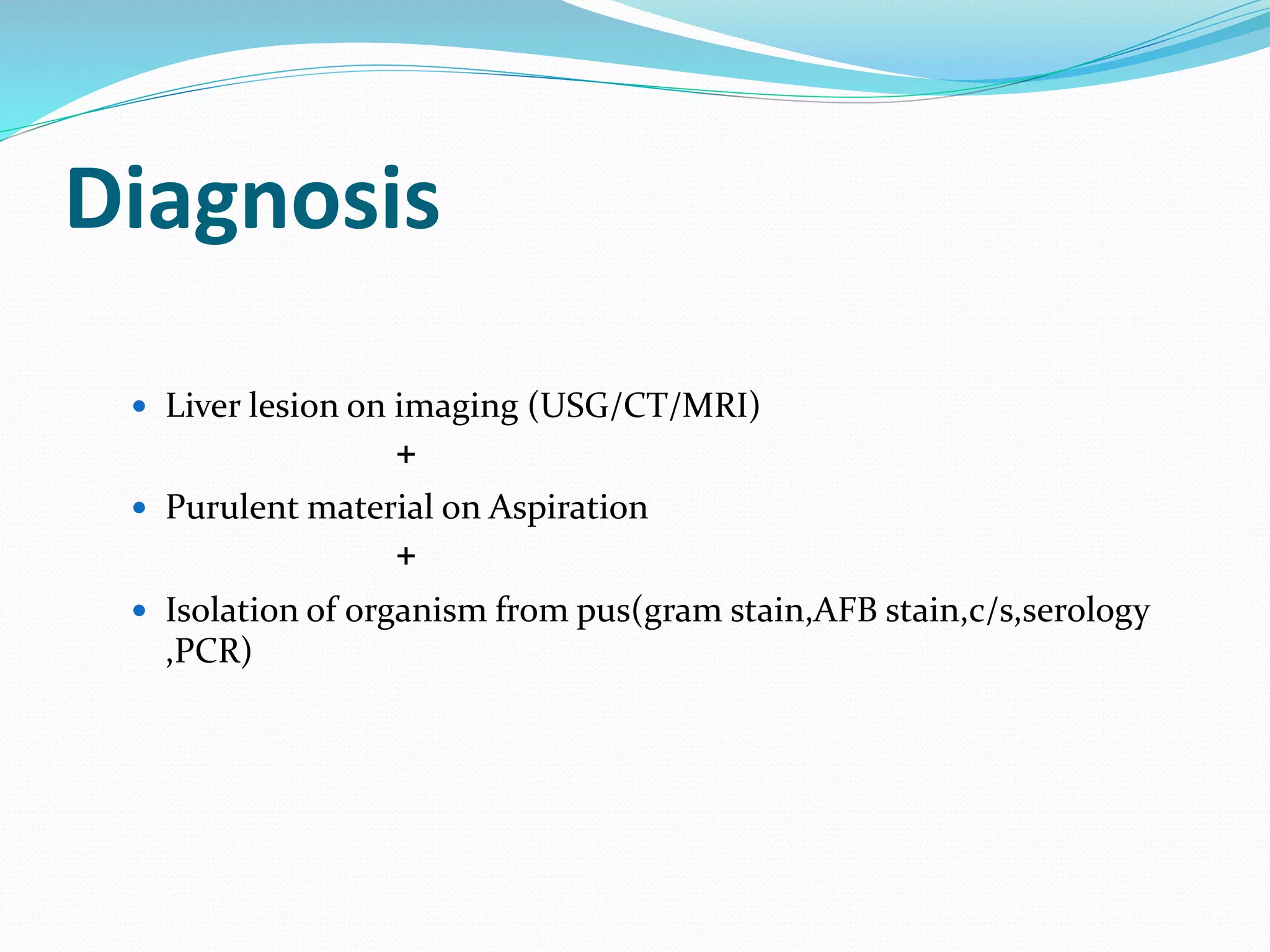 Liver Abscess | PPTX