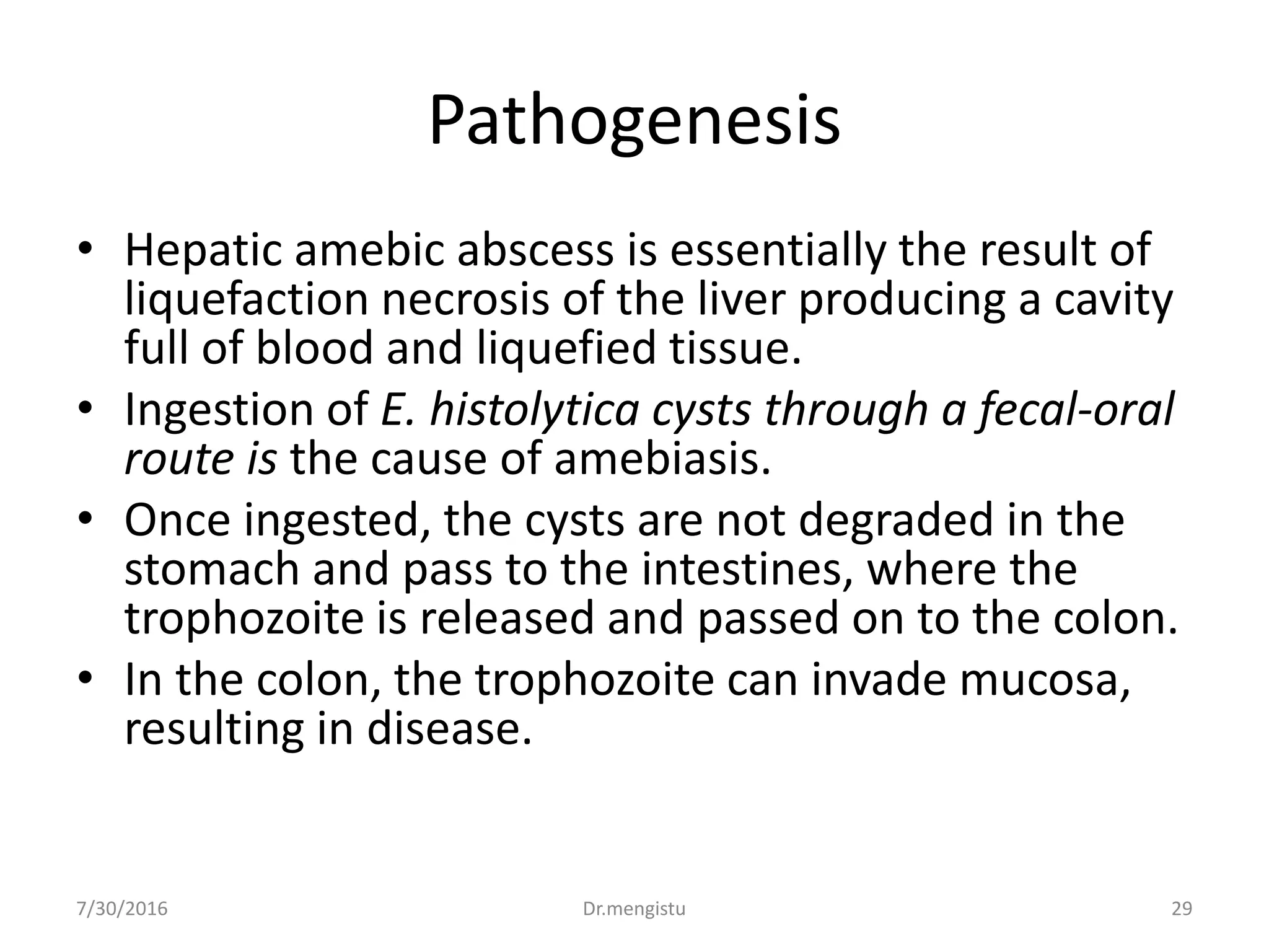 Liver abscess | PPTX
