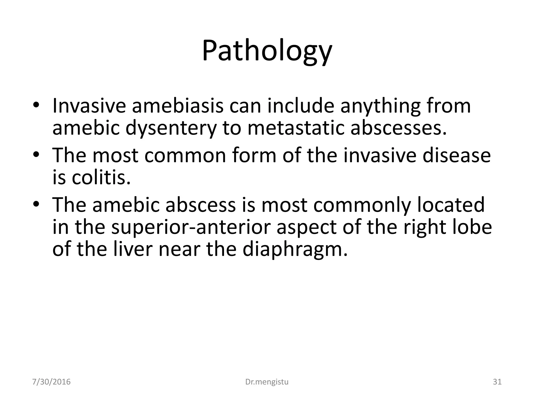 Liver abscess | PPTX