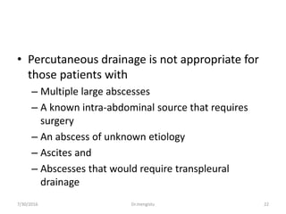 Liver abscess | PPTX