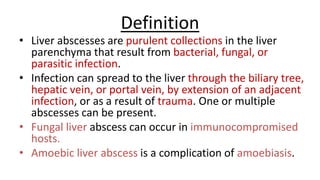 Liver abscess | PPTX