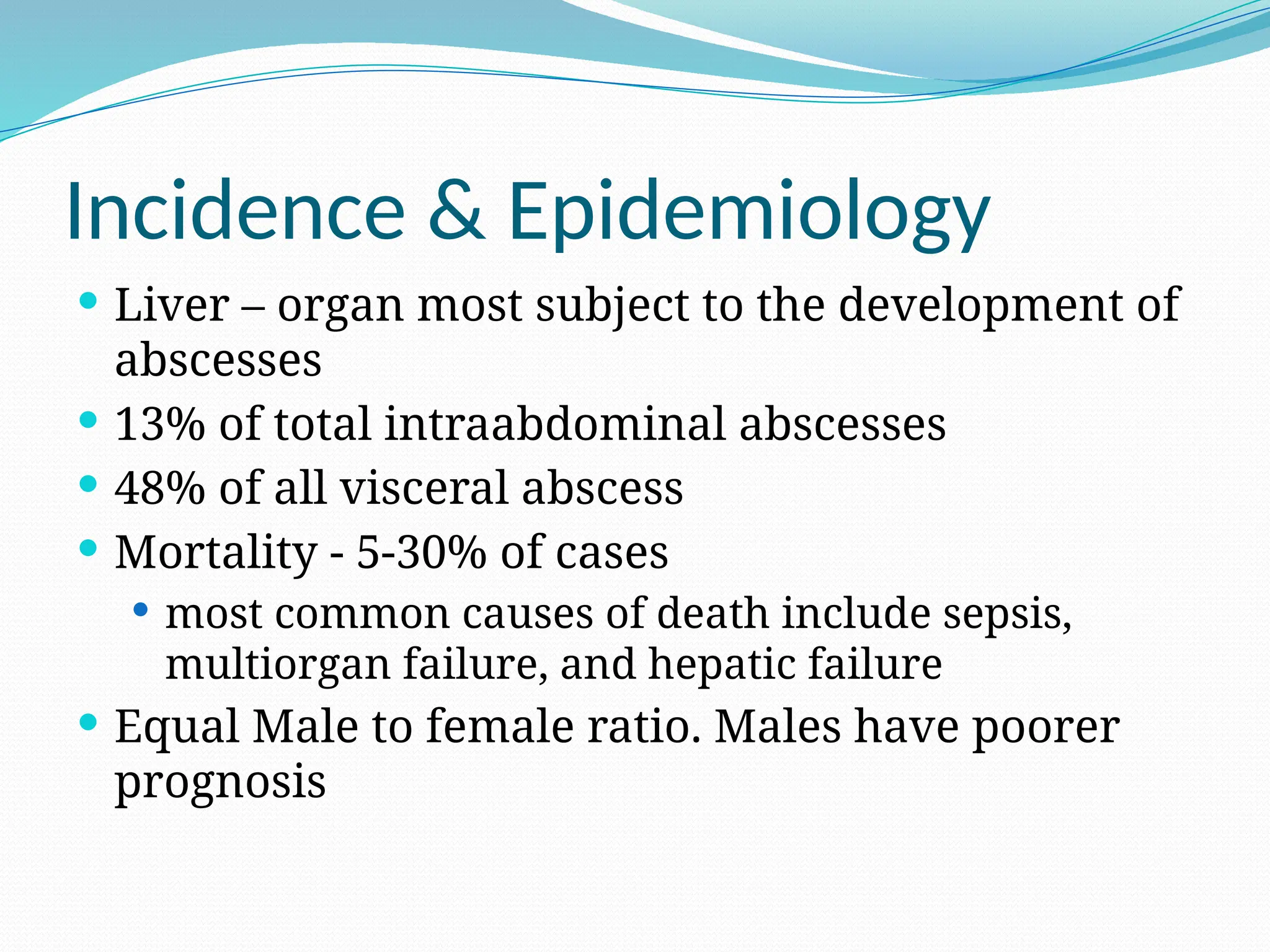 LIVER ABSCESS- introduction, definition, types, causes, sign and ...