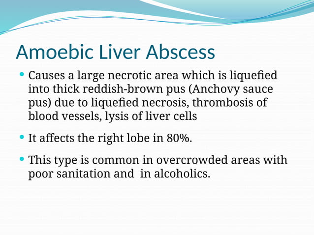 LIVER ABSCESS- introduction, definition, types, causes, sign and ...