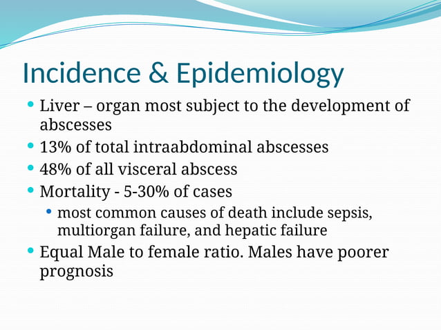 LIVER ABSCESS- introduction, definition, types, causes, sign and ...