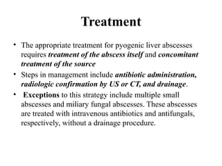 Liver Abscess internal medicine surgery l | PPTX