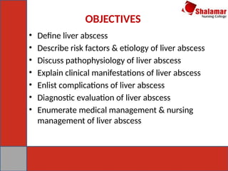 liver abscess.pptx nursing ppt 3rd years | PPTX