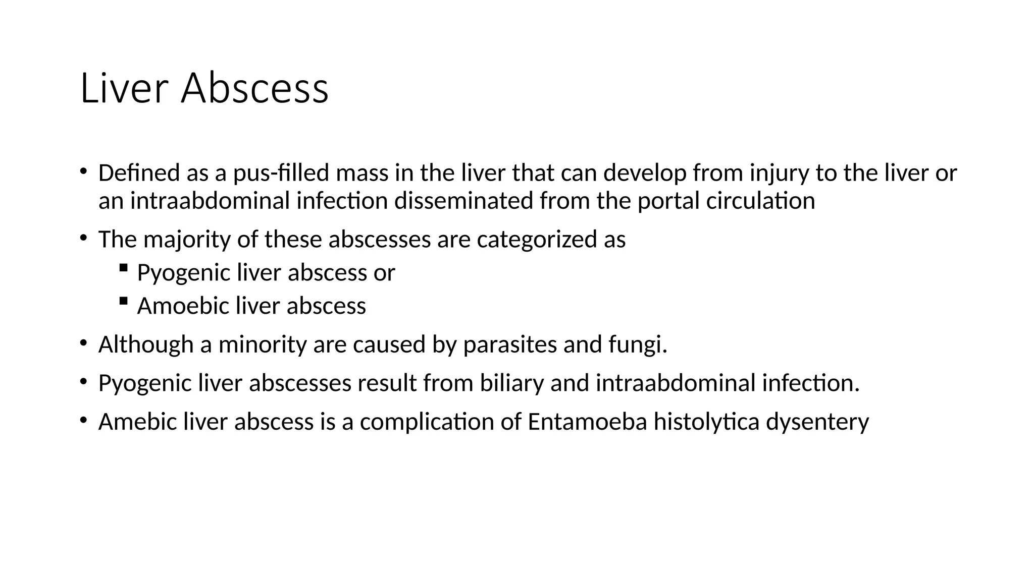 Liver Abscess.pptx surgical site infenctions | PPTX